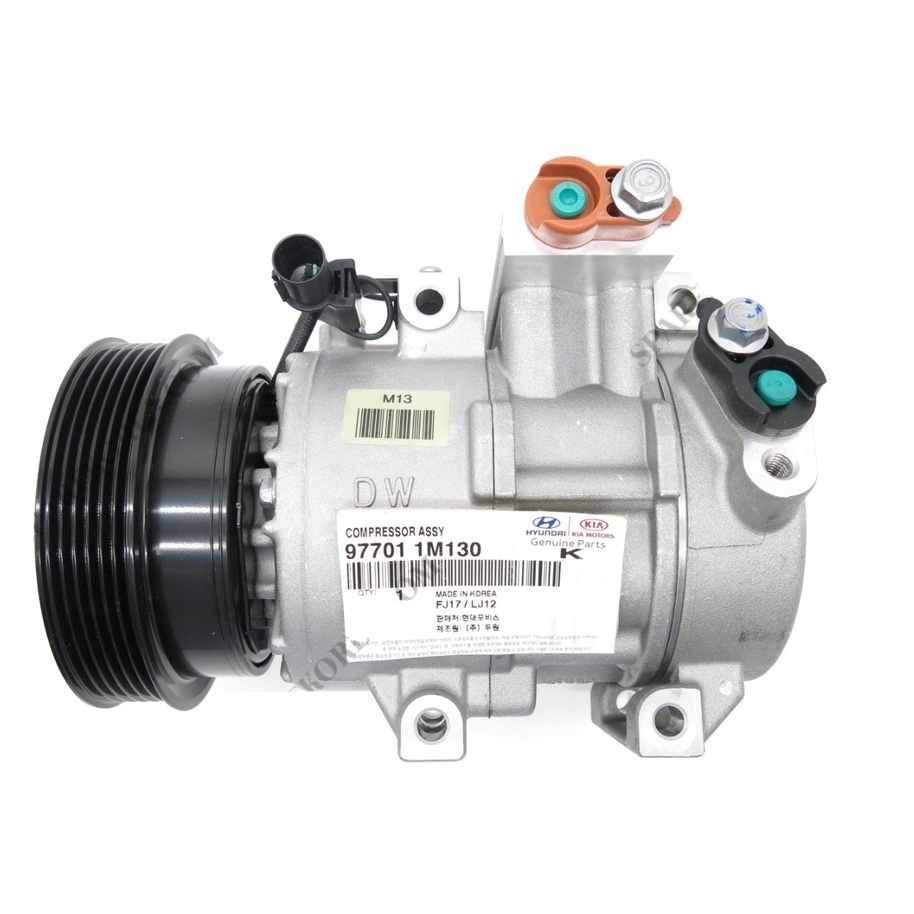 AIR COND COMPRESSOR (GENUINE PARTS) KIA CERATO K3 2.0 > 97701-1M130 ...