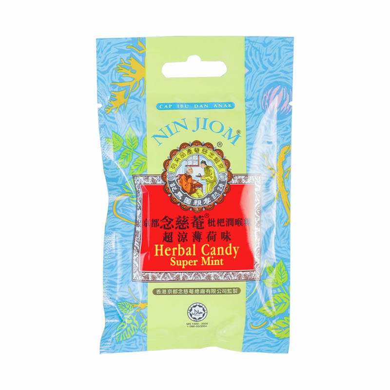 Nin Jiom Herbal Candy Pack 20G (Original/Super Mint/Tangerine Lemon ...