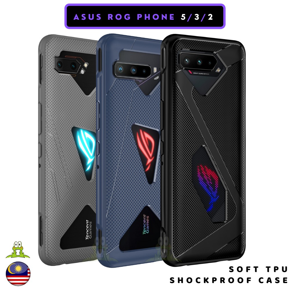 Asus ROG Phone 5 /ROG Phone 3 / ROG Phone 2 Soft TPU Silicone ...