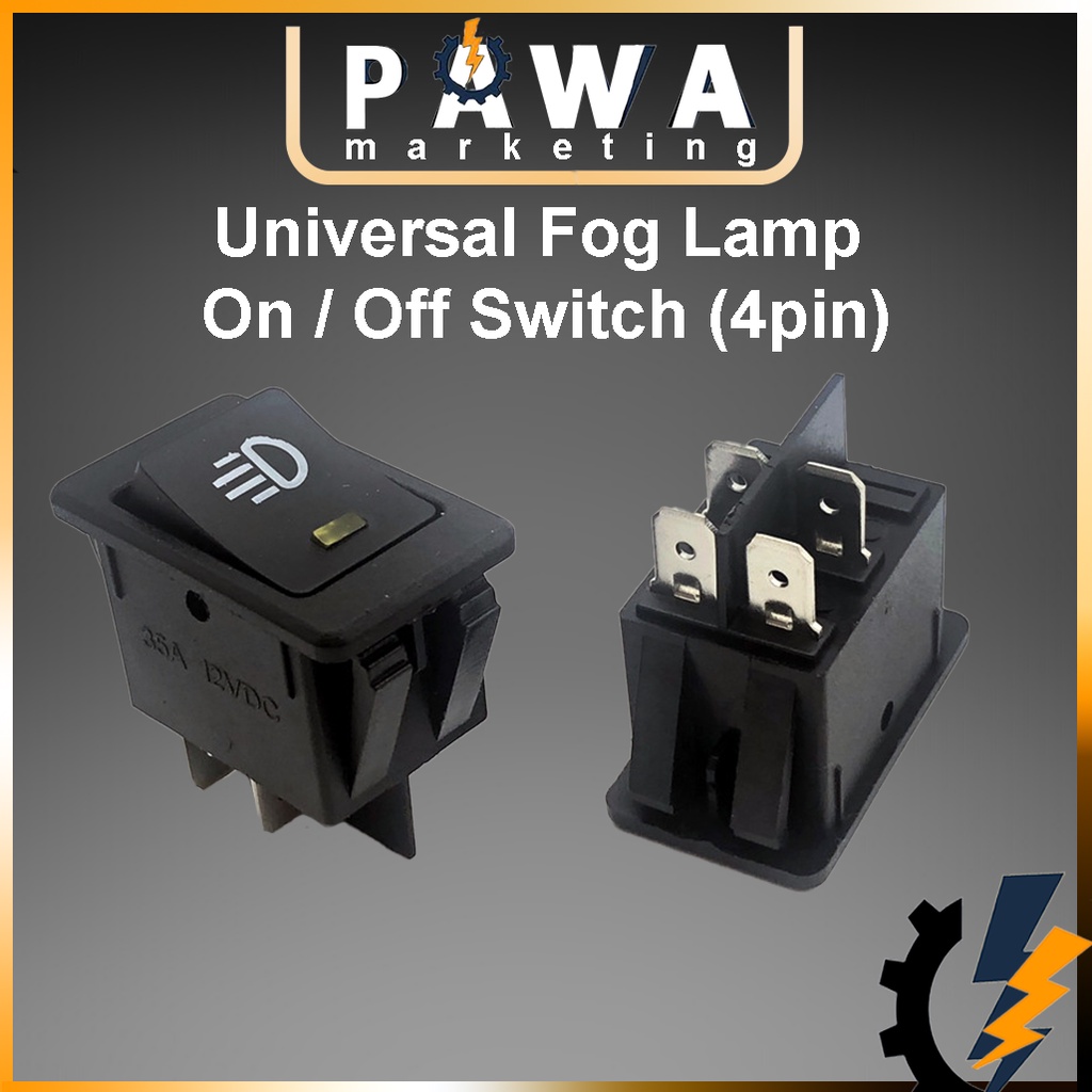 Votec 100% Authentic Fog Lamp Fog Light Switch Rocker Switch Square ...