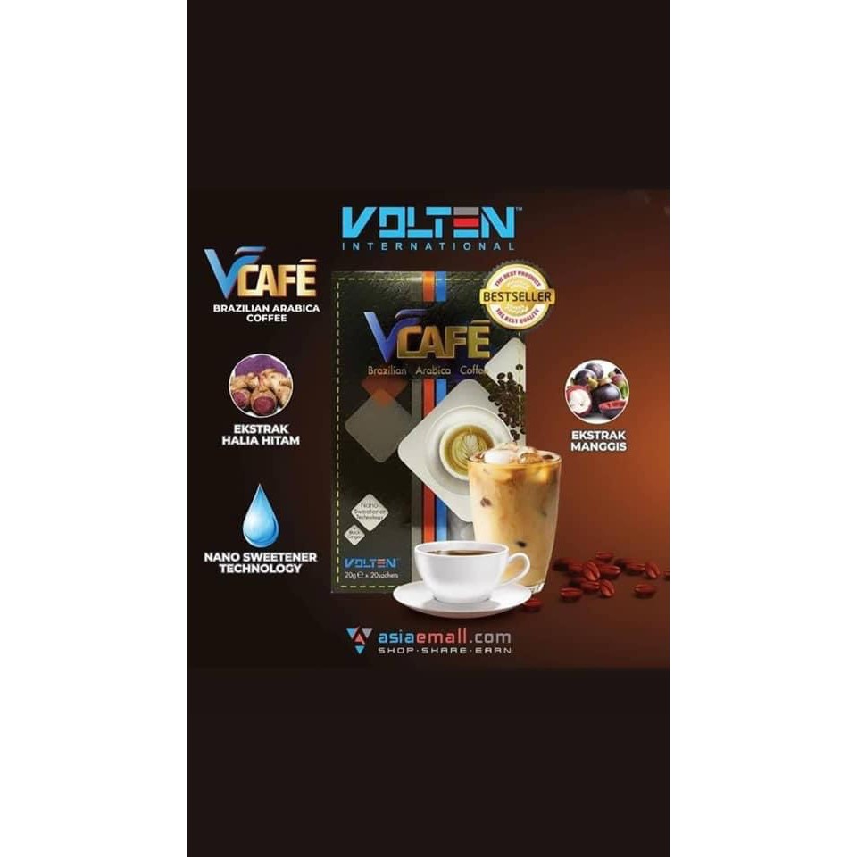 ORIGINAL VOLTEN DR4 VCAFE Premium Brazilian Arabica Coffee (SACHETS ...