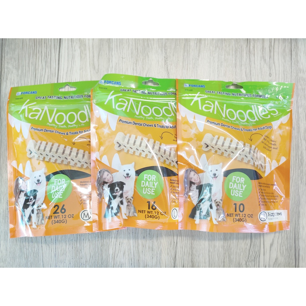 Korea Made Forcans Kanoodles Dental Chew & Treats for Dogs / Dental ...