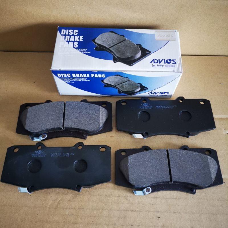 Toyota Hilux Vigo Brake Pads Front KUN26 2011-2015 (Advics Japan) | Shopee Malaysia