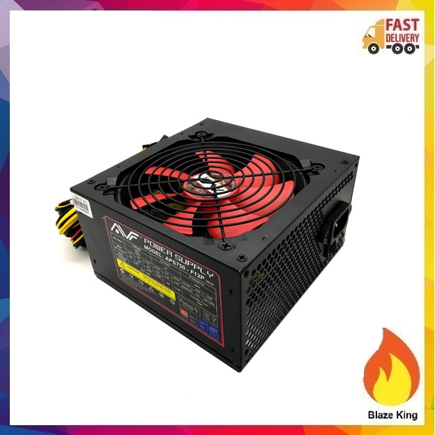 AVF 500W / 650W / 750W Desktop PC ATX Ultra Silent Gaming Power Supply ...