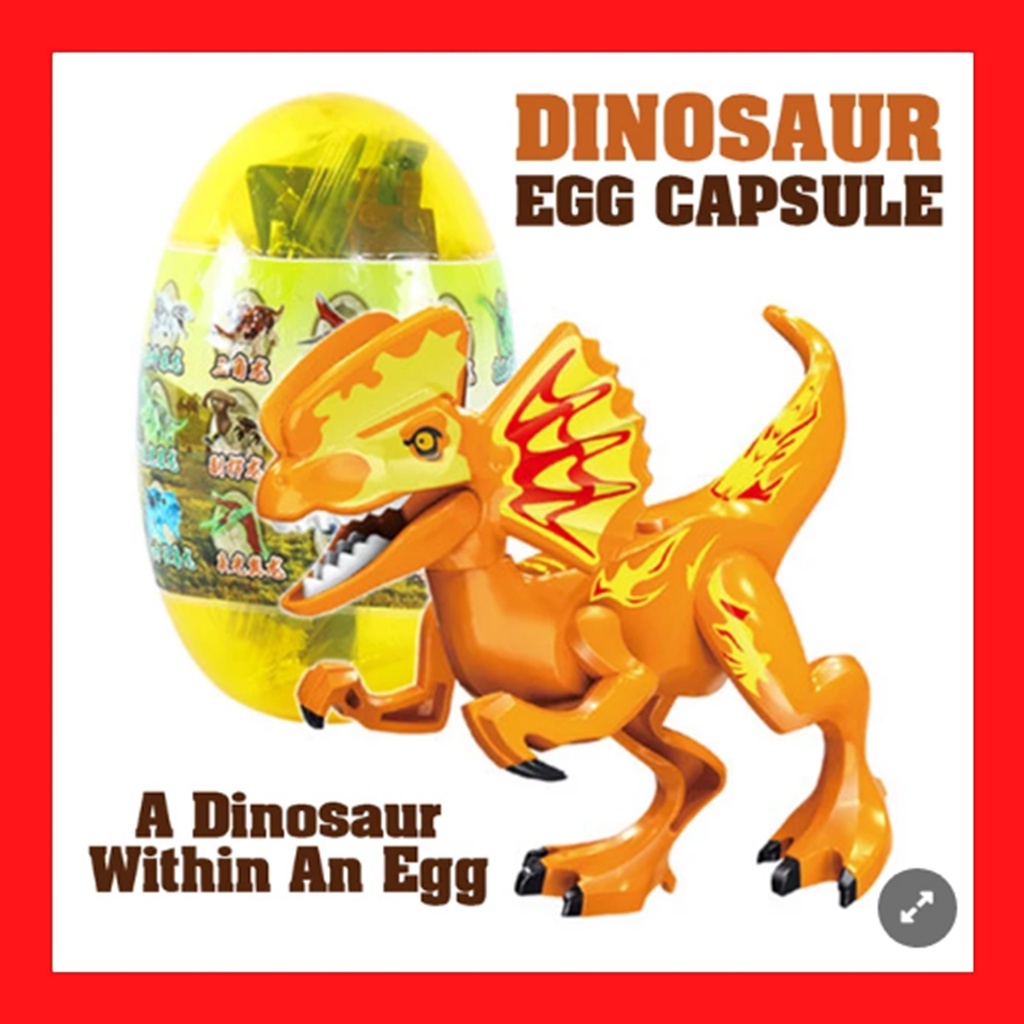 Dinosaur Egg Capsule - Kids Self Assemble Dinosaur Toy | Shopee Malaysia