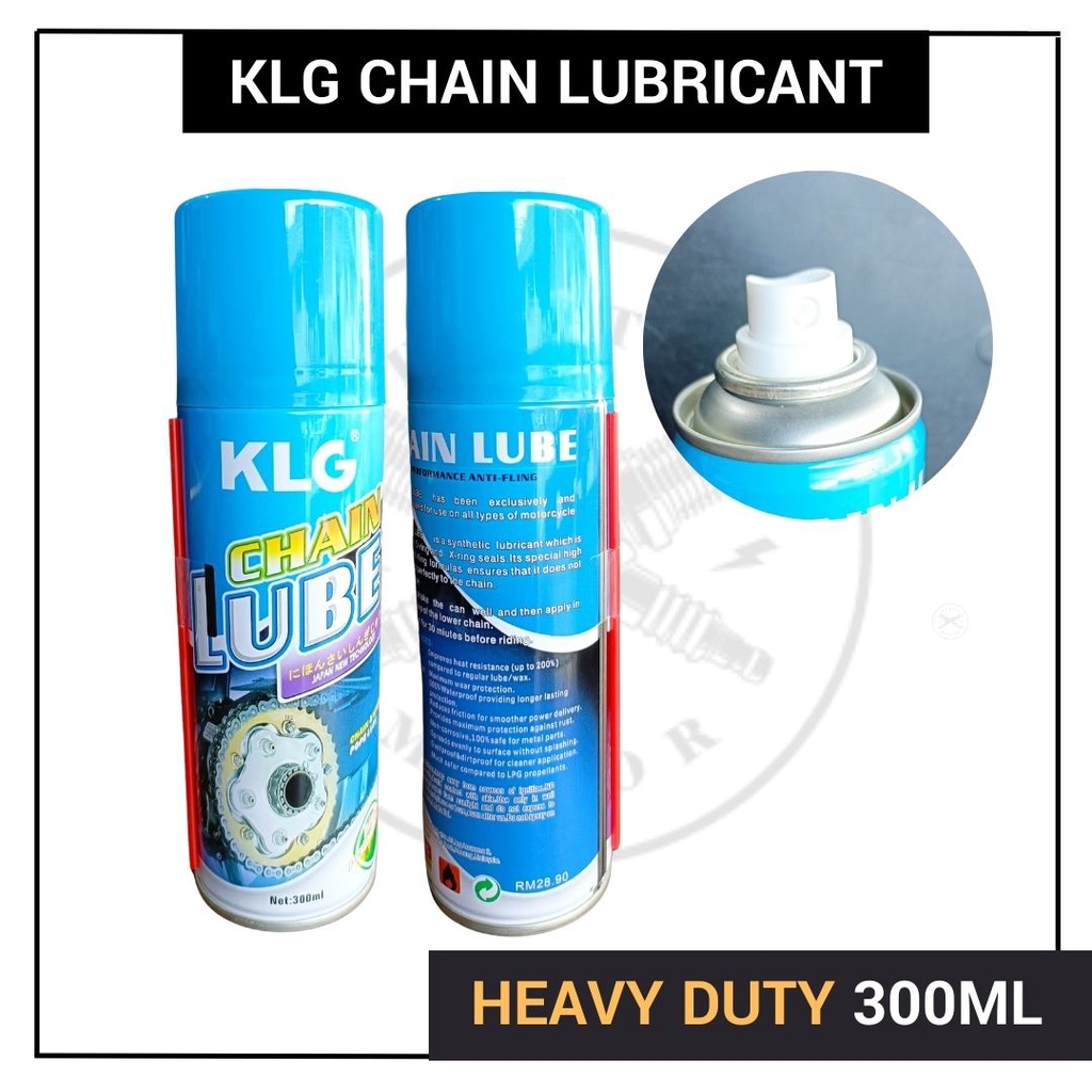KLG HIGH PERFORMANCE CHAIN LUBE ANTI FLING HEAVY DUTY CHAINLUBE ...