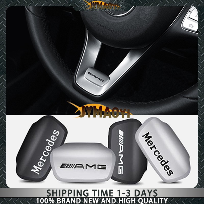 Mercedes AMG car steering wheel sticker badge logo car sticker for ...