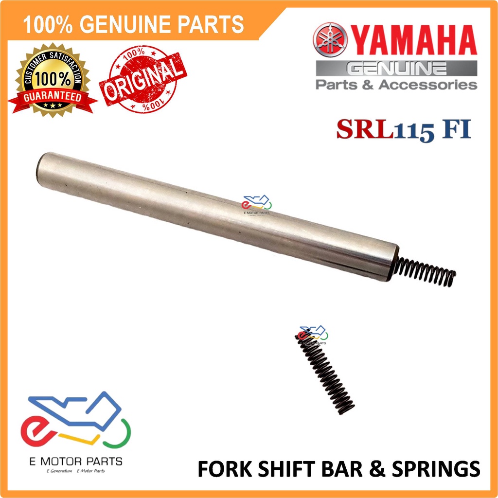SRL115 SRL115 FI FORK SHIFT BAR & SPRING [100% ORIGINAL YAMAHA] - 5D9 ...
