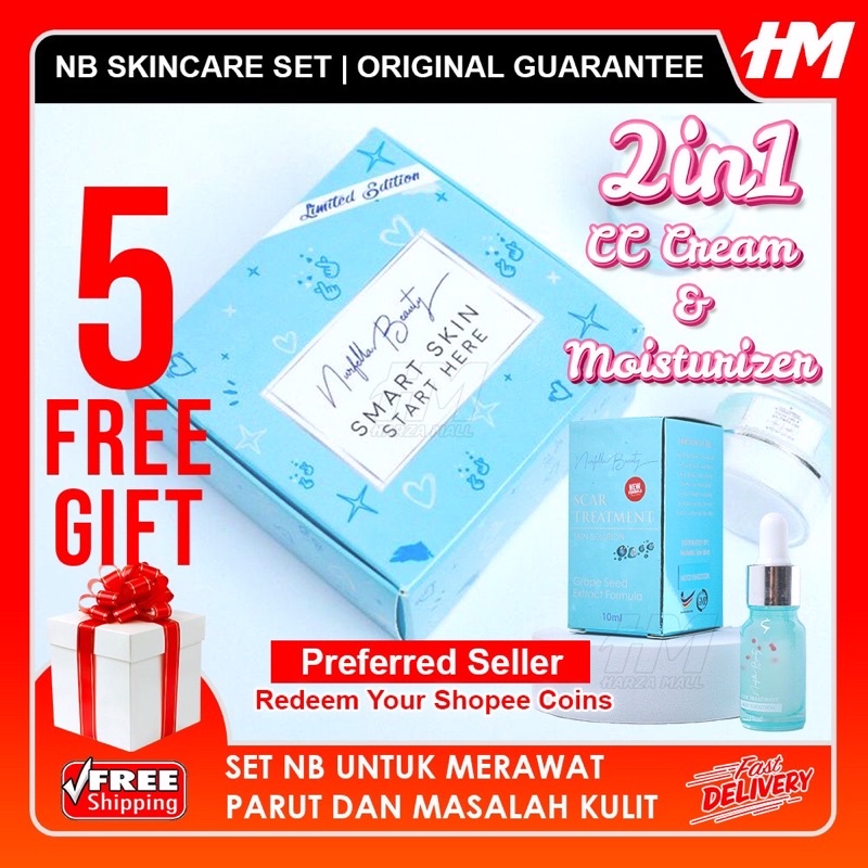 NB SCAR TREATMENT + SET SMART SKIN NURFELLA BEAUTY VIRAL | Shopee Malaysia