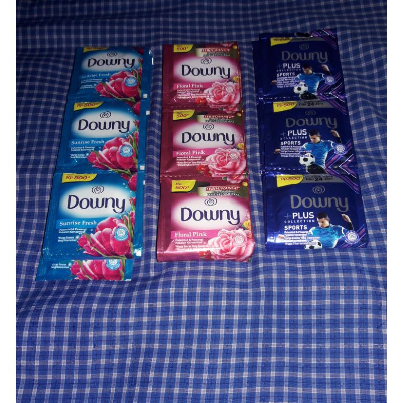 Downy plus collection sport Softener & Fragrance Sachets 1 renceng ...