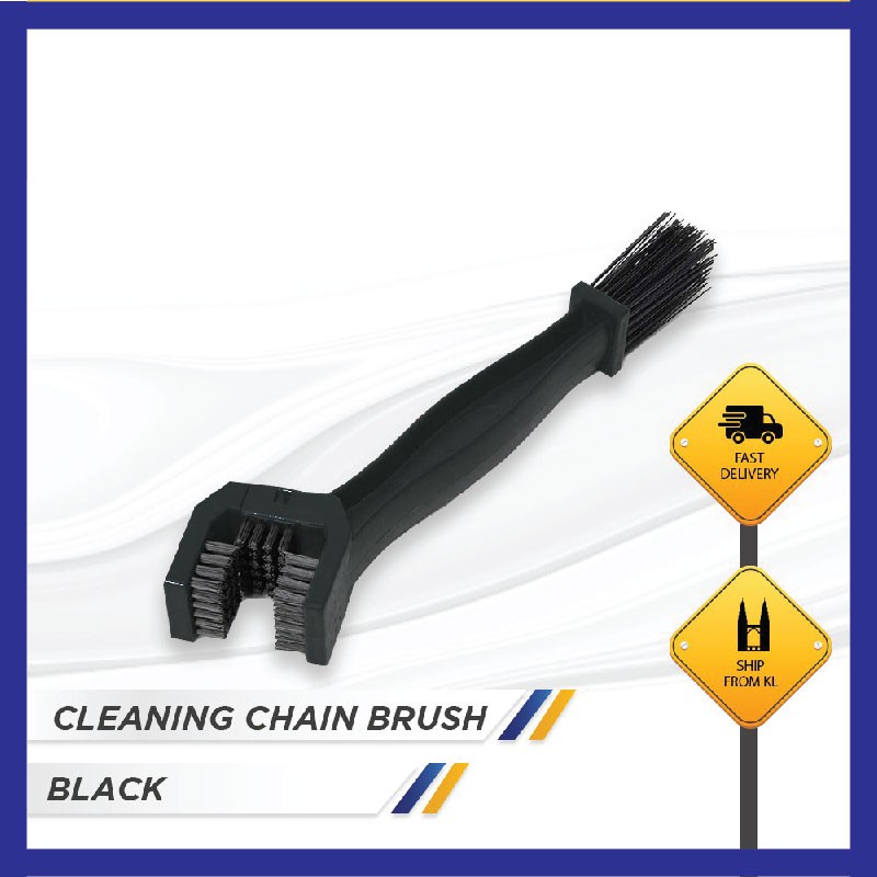 Chain Brush | Berus Hitam Pencuci Rantai Dua Hala Motorsikal Basikal ...
