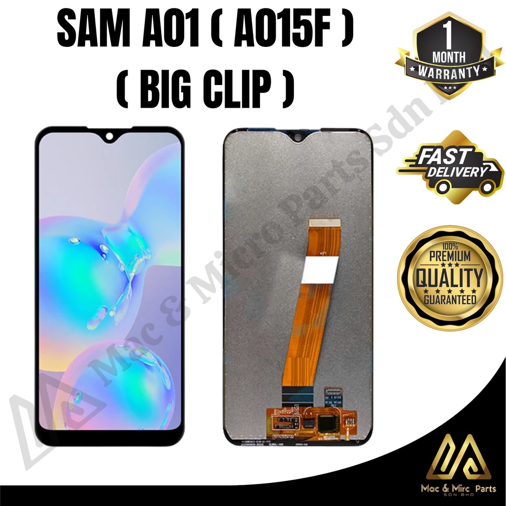 SAMSUNG A01 ( A015F ) ORIGINAL FULLSET LCD TOUCH DIGITIZER REPLACMENT ...
