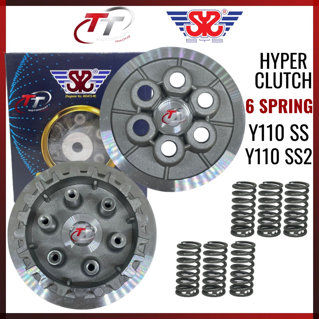 YAMAHA Y110SS Y110 SS SS2 Clutch Set Racing HYPER CLUTCH carburetor 6 ...