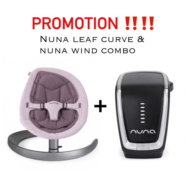nuna leaf curve combo & nuna wind | Shopee Malaysia