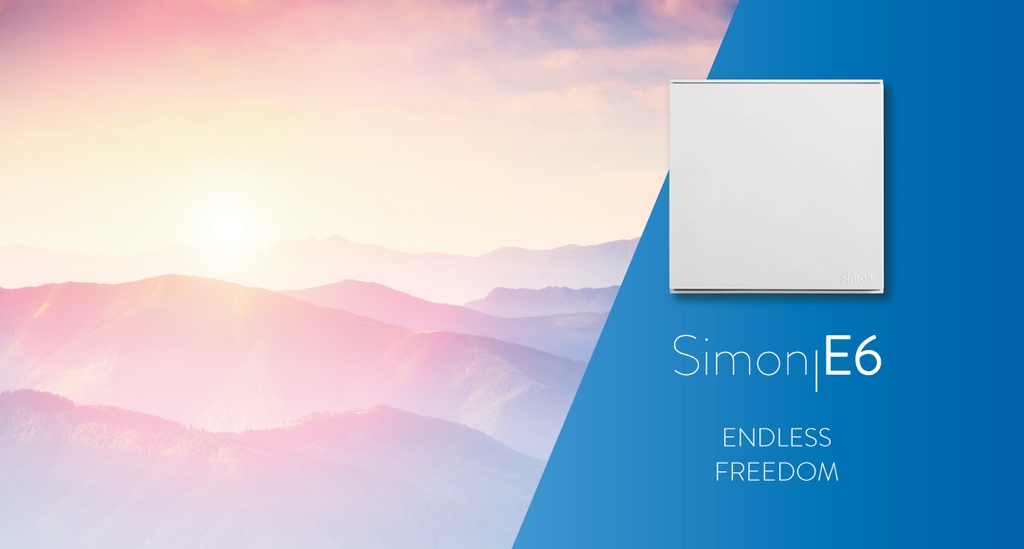 Simon E6 Series Electric Wall Switch Socket Matt Black Gold Modern ...