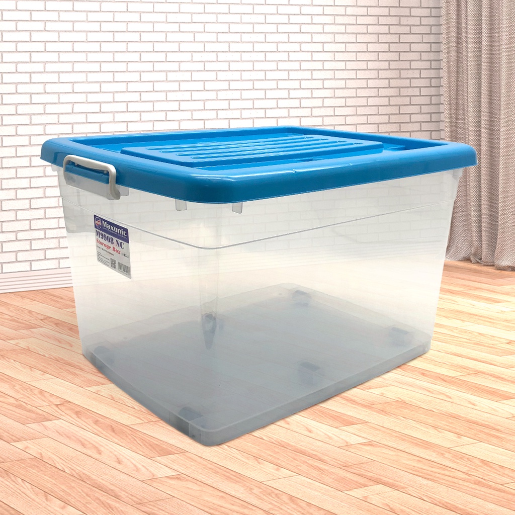 MAXONIC 105L MULTIPURPOSE STORAGE BOX WITH 6 WHEELS | HOME STORAGE ...