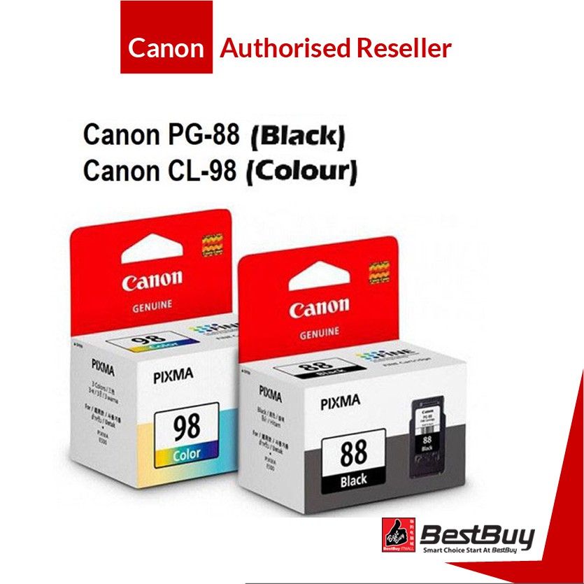 Canon PG88 Black/CL-98 Color Ink Cartridge | Shopee Malaysia
