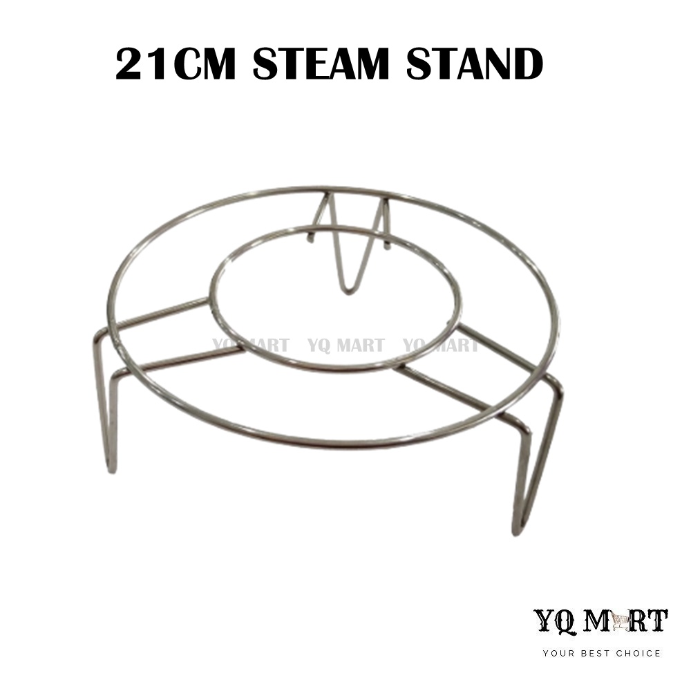 21CM Stainless Steel Steam Stand/ Steam Rack/ Steamer Stand/ Wok Steam ...