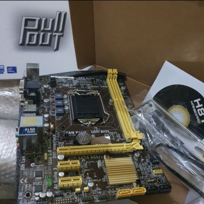 Asus H81 DDR3 LGA 1150 Motherboard | Shopee Malaysia