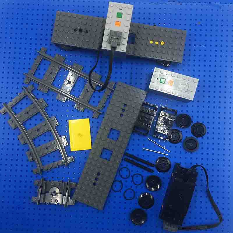 NEW fit for 10254 Train Wheels Upgrade Remote Control Parts Motor ...