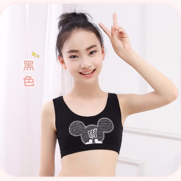 【Ready Stock】Teenage Girls Underwear 9-14 Years Old Developmental Vest ...