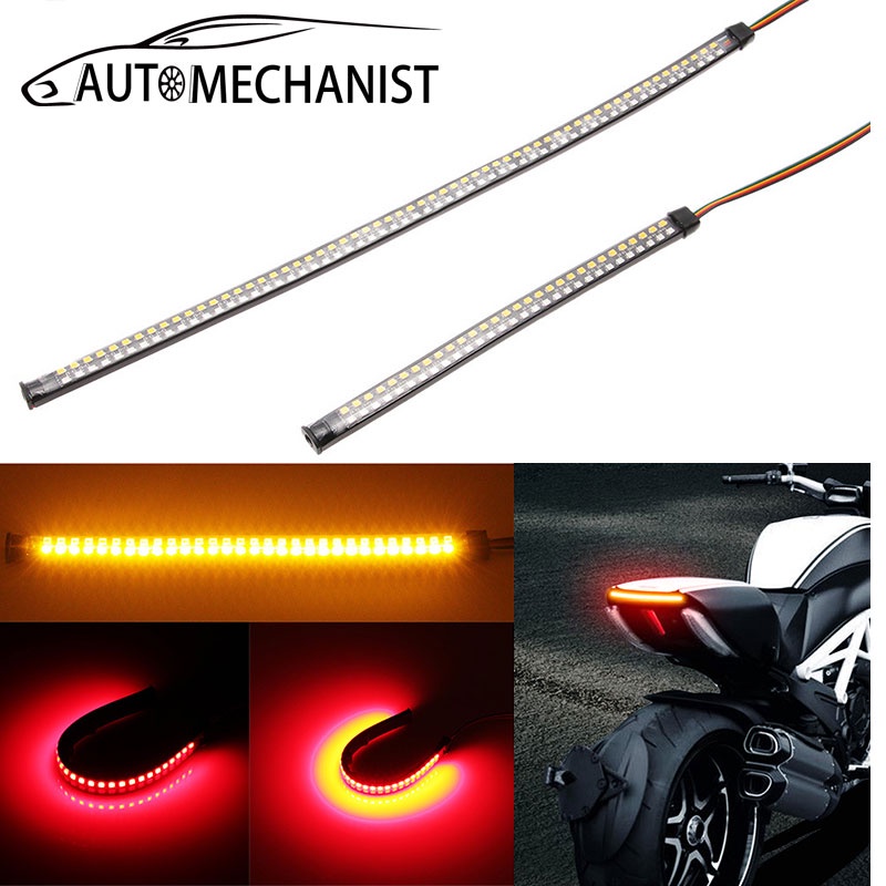 Motorcycle Tail Light Strip Waterproof DC 12V Motor LED Strip Light For ...