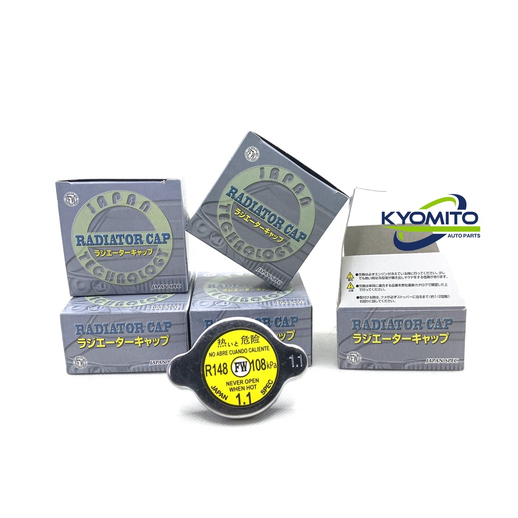 FEW JAPAN RADIATOR CAP R123/R124/R125/R126/R148-HONDA/TOYOTA/PROTON ...