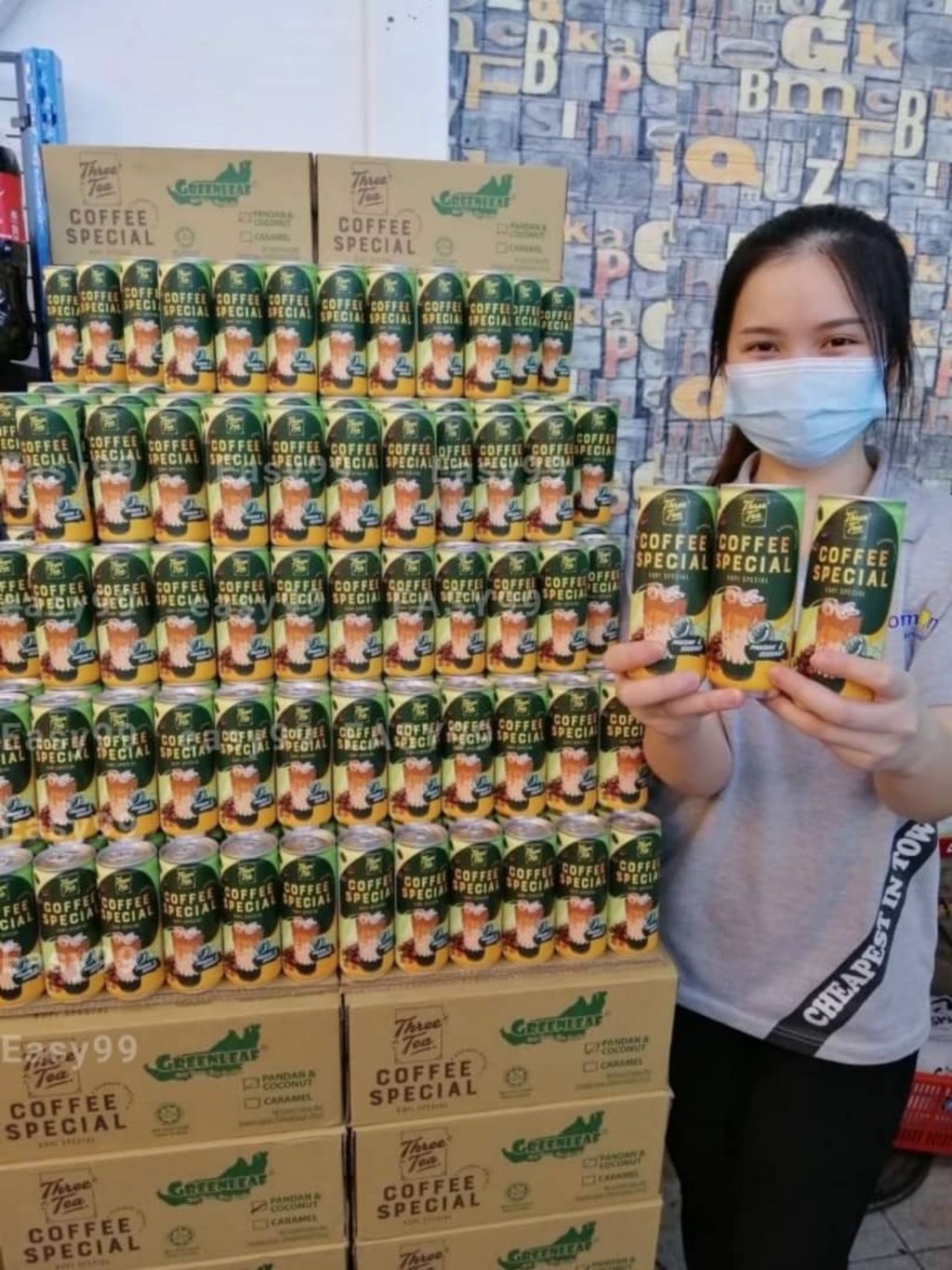 Leaves Juice 3 Layer Tea Syrup/Sirap/Teh C Special/Green Tea Tea C ...