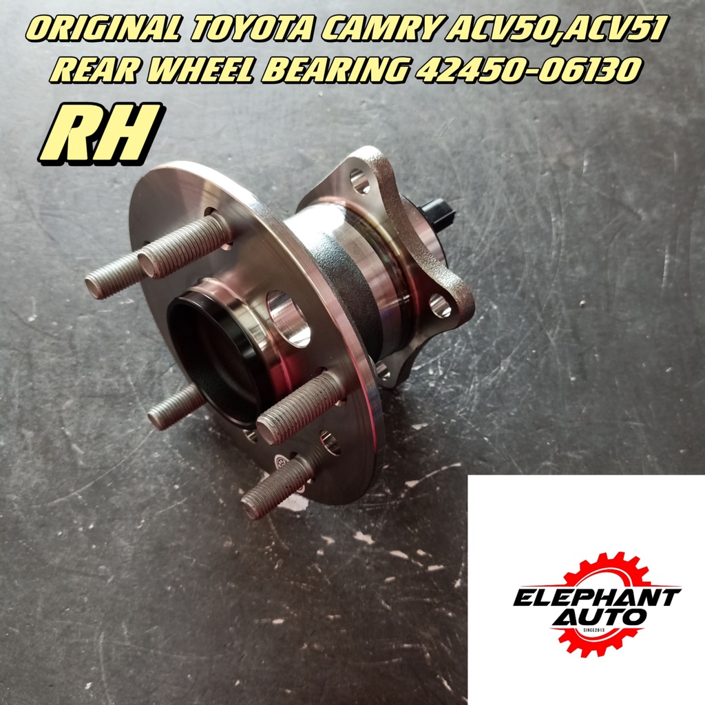 ORIGINAL TOYOTA CAMRY ACV50,ACV51 (RH) REAR WHEEL BEARING 42450-06130 ...
