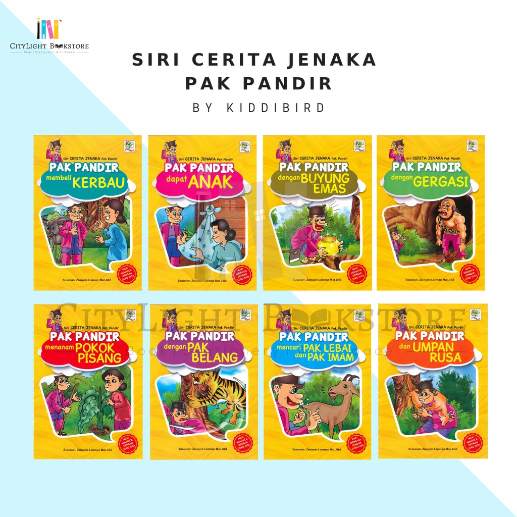 [CITYLIGHT] Buku Cerita: Siri Cerita Jenaka Pak Pandir | Shopee Malaysia