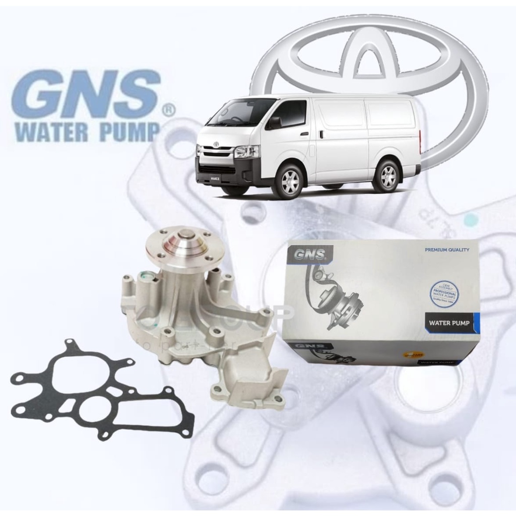 Toyota Hiace KDH200 GNS Premiun Quality Water Pump | Shopee Malaysia