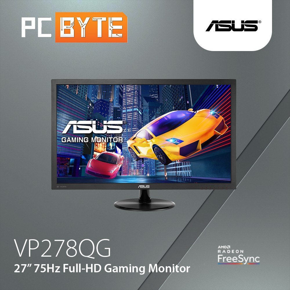 ASUS VP278QG 1ms/75Hz Gaming Monitor (27") | Shopee Malaysia
