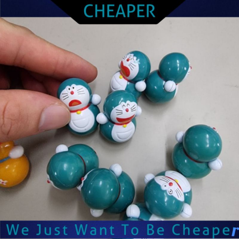 Mini Doraemon Roly-poly 10 Angka Berkualiti Tinggi Tumbler Toy Rare ...