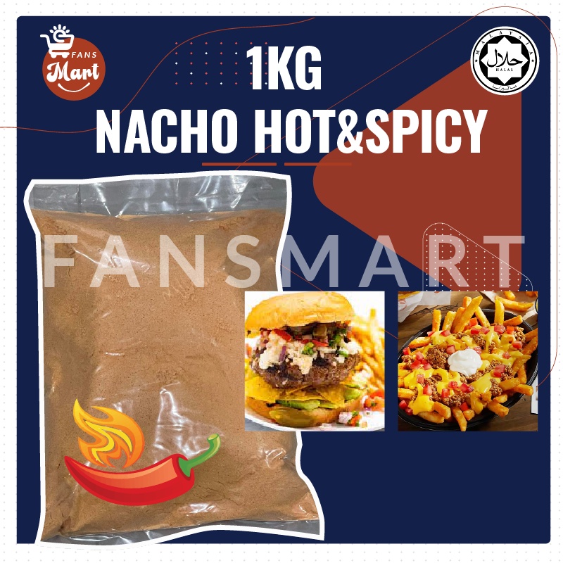 CHEESE POWDER Hot & Spicy/ NACHO CHEESE POWDER Hot & Spicy / SERBUK ...