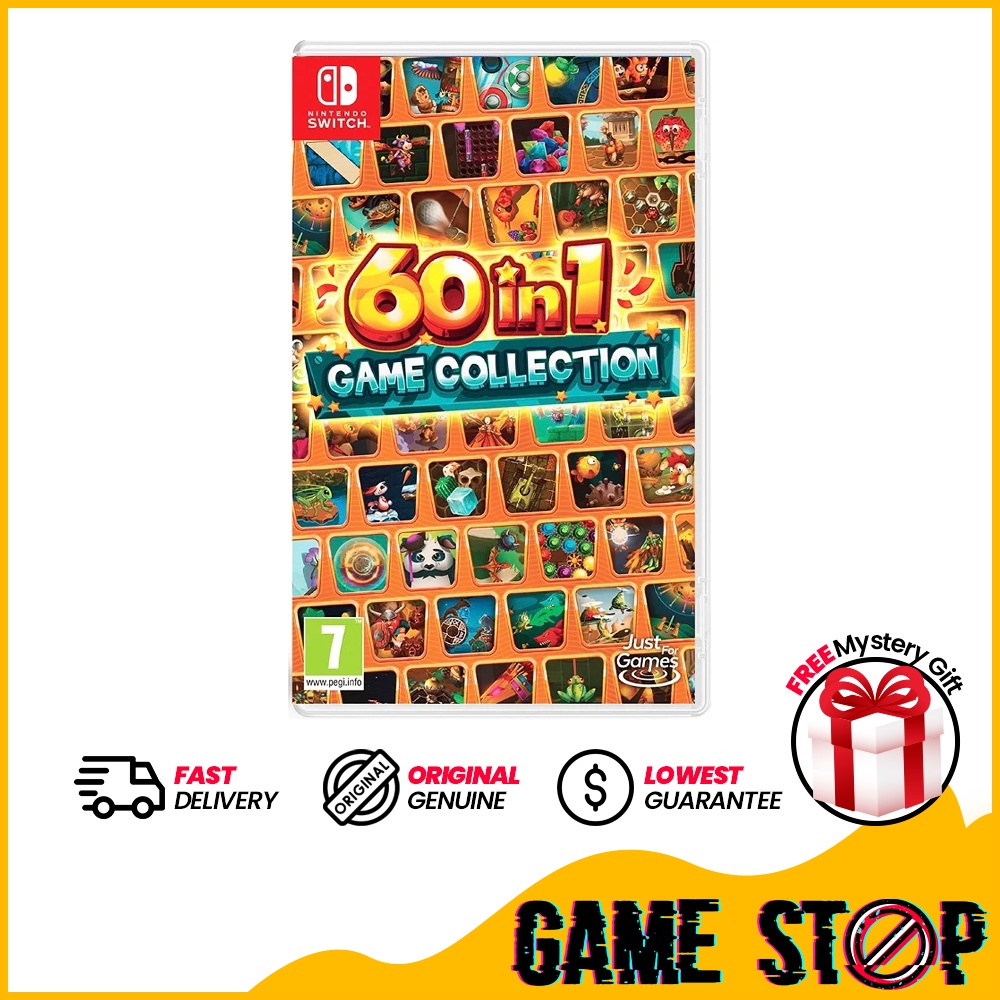 NSW Switch 60 in 1 Game Collection English Version | Shopee Malaysia