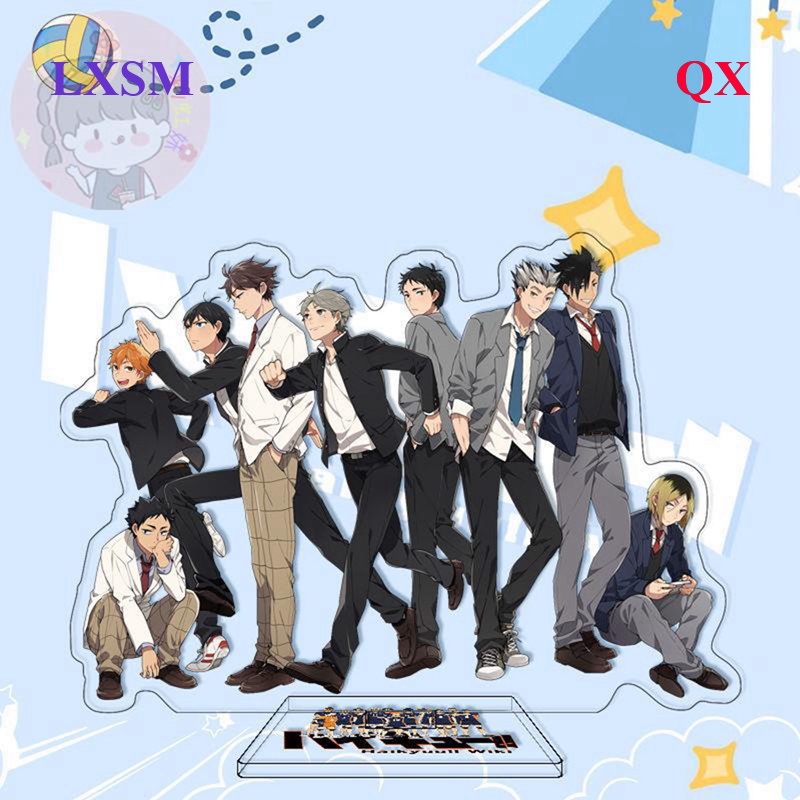QX Japanese Anime Figure Haikyuu Anime Acrylic Stand Model Toys Action ...