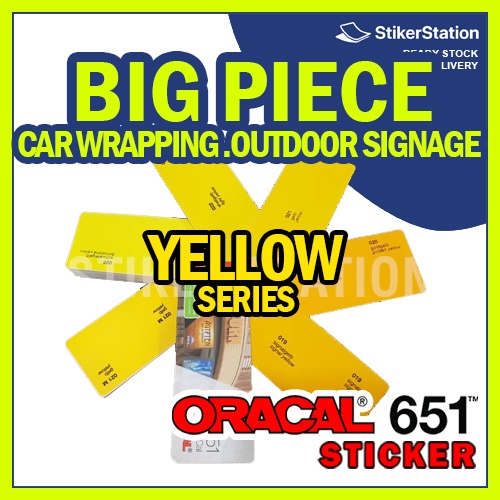 ORACAL 651 BIG Car Wrapping Sticker / Vinyl Sticker / Outdoor Sticker ...