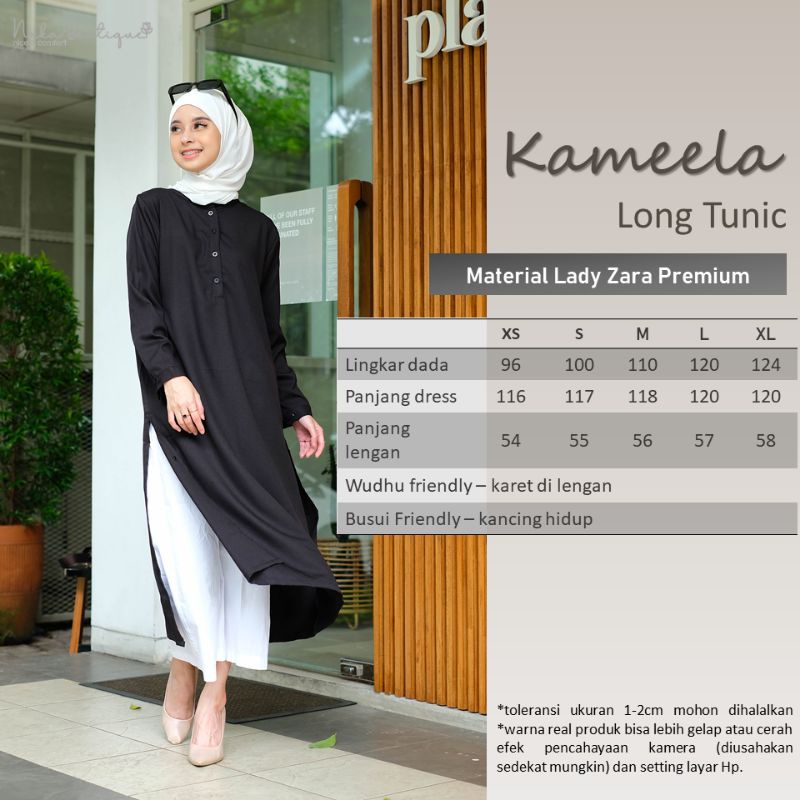 Nakamolo - Kameela Tunic Material Samira Stretch | Shopee Malaysia