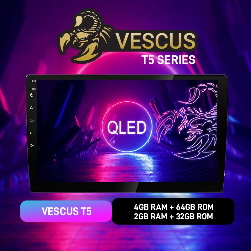 VESCUS 🦂 [4+64] T5 DSP Super 3D 360 DSP Sony lens (NIGHT VISION ...