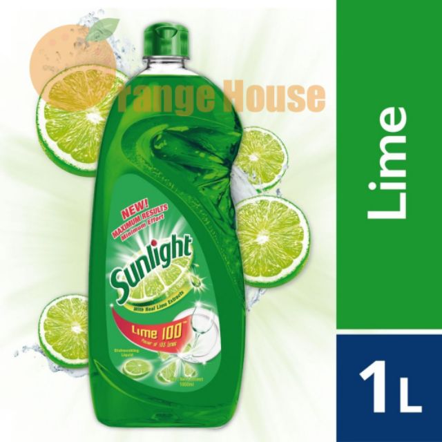 SUNLIGHT Dishwashing Liquid 1000mL - Limes | Shopee Malaysia