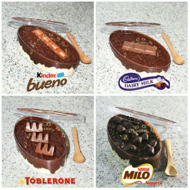 Chocobox Crispy Choco Rice Choco Jar with Topping | Shopee Malaysia