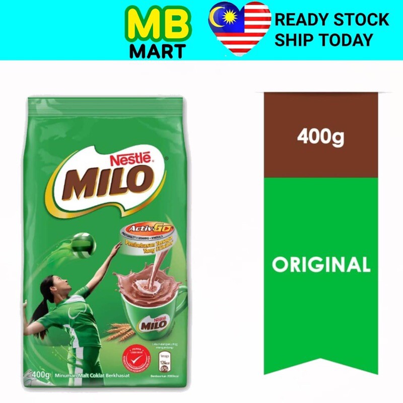 Nestle Milo Activ-go 400g | Shopee Malaysia