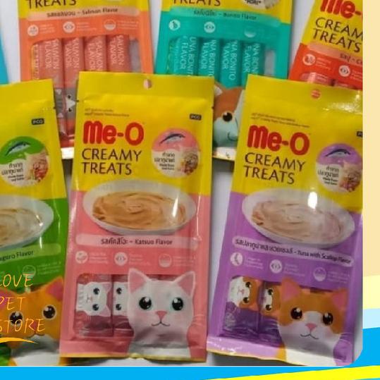 Meo creamy treats Cat/meo liquid creamy 1 pack all varian snack ...
