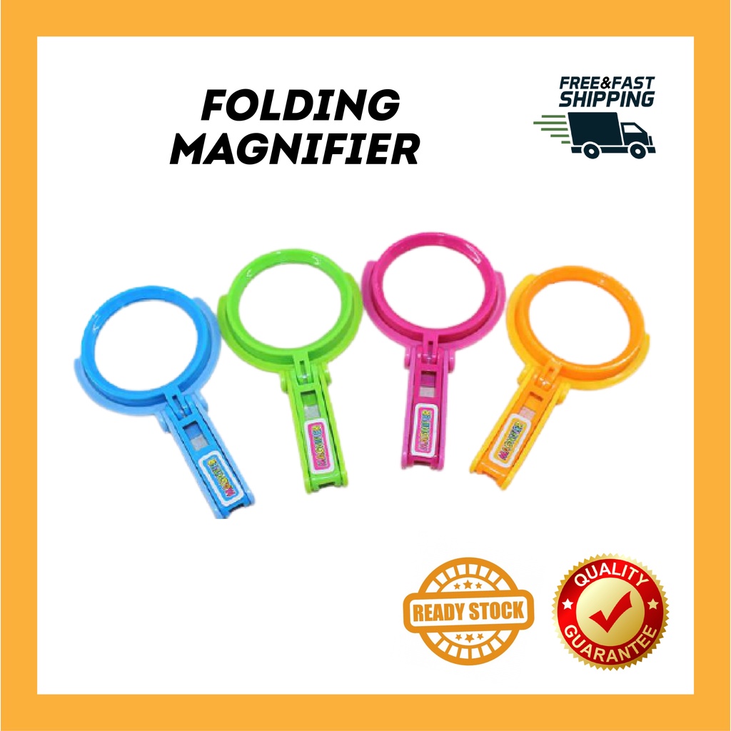 FOLDING MAGNIFIER 🔥 EDUCATIONAL TOY Kanta Pembesar Lipat | Shopee Malaysia