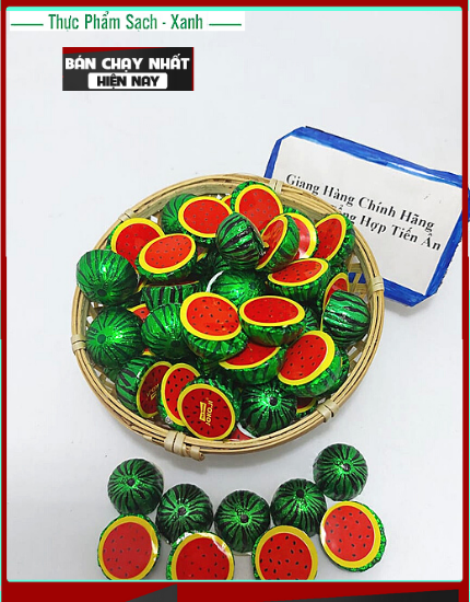Joko Thai Duong Watermelon Chocolate Candy Vacuum Bag 300g | Shopee ...
