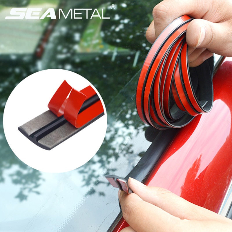 Car Rubber Seal Strip Sticker Universal Door Window Edge Weatherstrip ...
