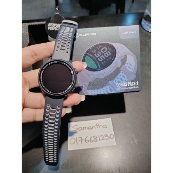Coros Pace2 GPS Premium Sports Watch (Navy) | Shopee Malaysia