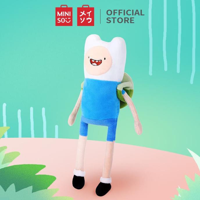 Original!! Miniso Doll Toy Character Adventure Time Funny Toy Kids Finn ...