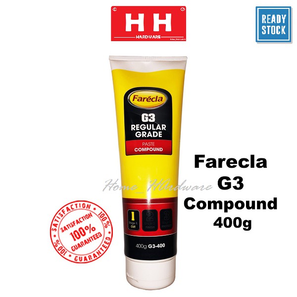 Farecla G3 Regular Grade Paste Compound Rubbing Compound 400g 膏状 摩擦 化合物 ...