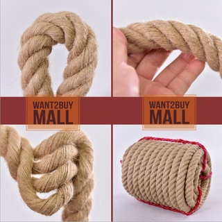 🇲🇾 20mm / 30mm Brown Jute/Tali Guni/Tali Hiasan/Malina Rope/Hemp Rope ...